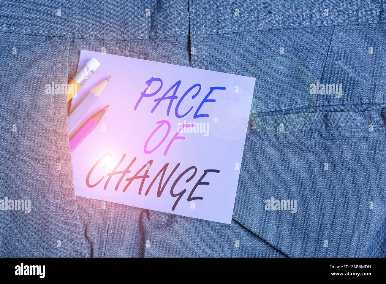 Writing note showing Pace Of Change. Business concept for Shift in ...