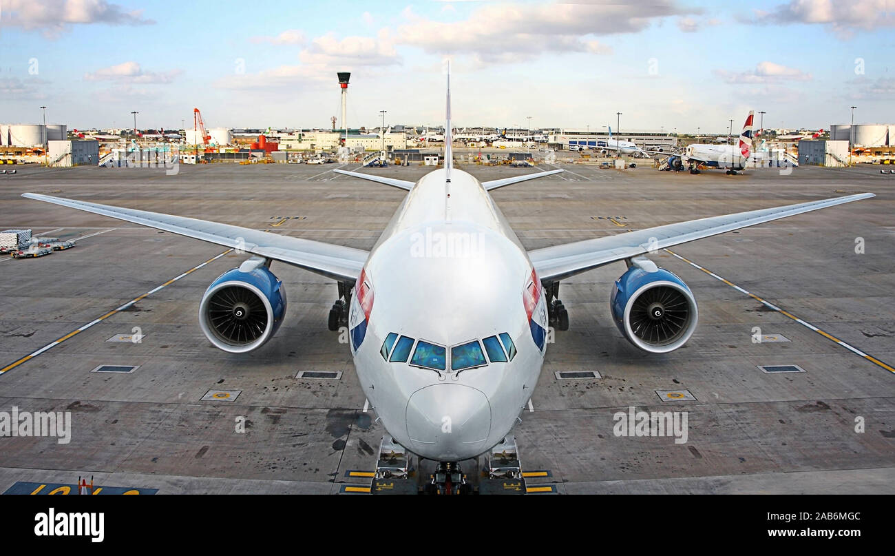 A photography of an A 320 airbus Stock Photo - Alamy