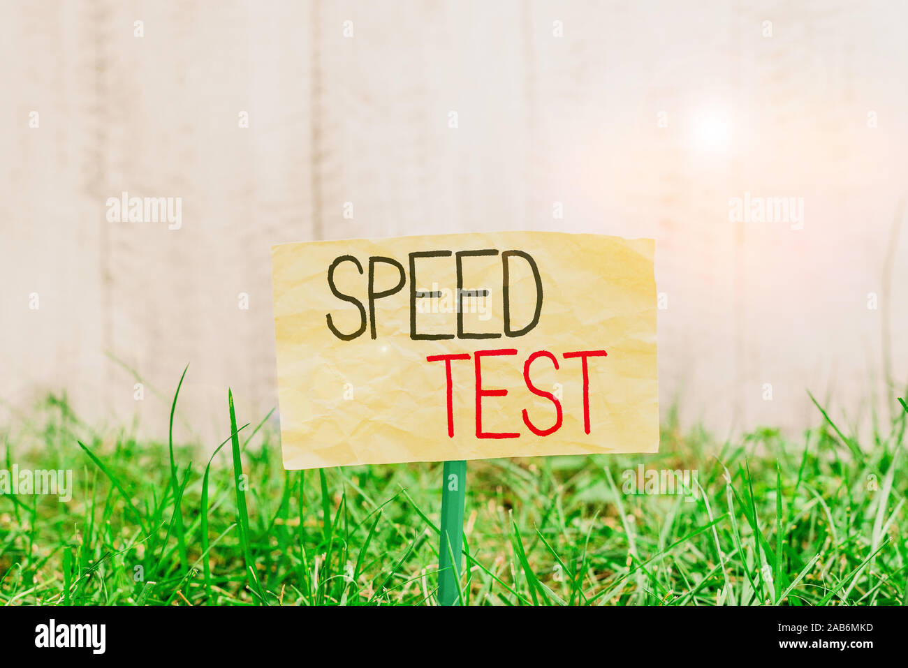 Handwriting text writing Speed Test. Conceptual photo psychological ...