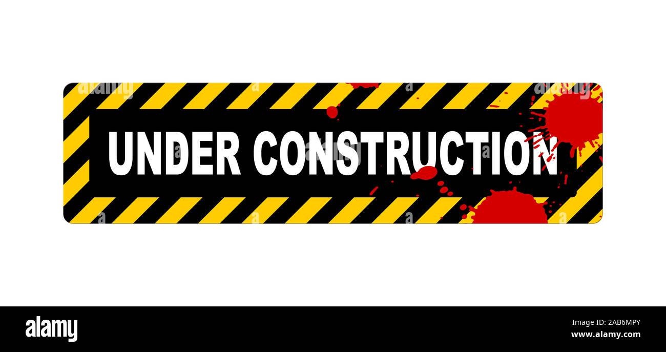 Under construction sign hi-res stock photography and images - Alamy