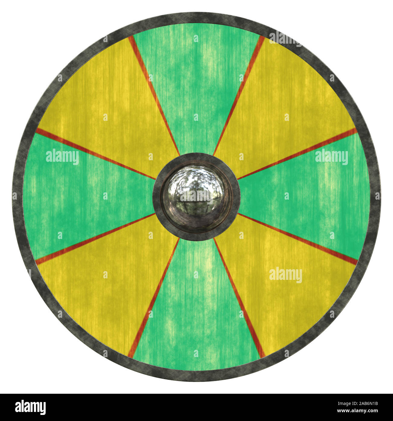 An illustration of a nice viking shield texture Stock Photo - Alamy