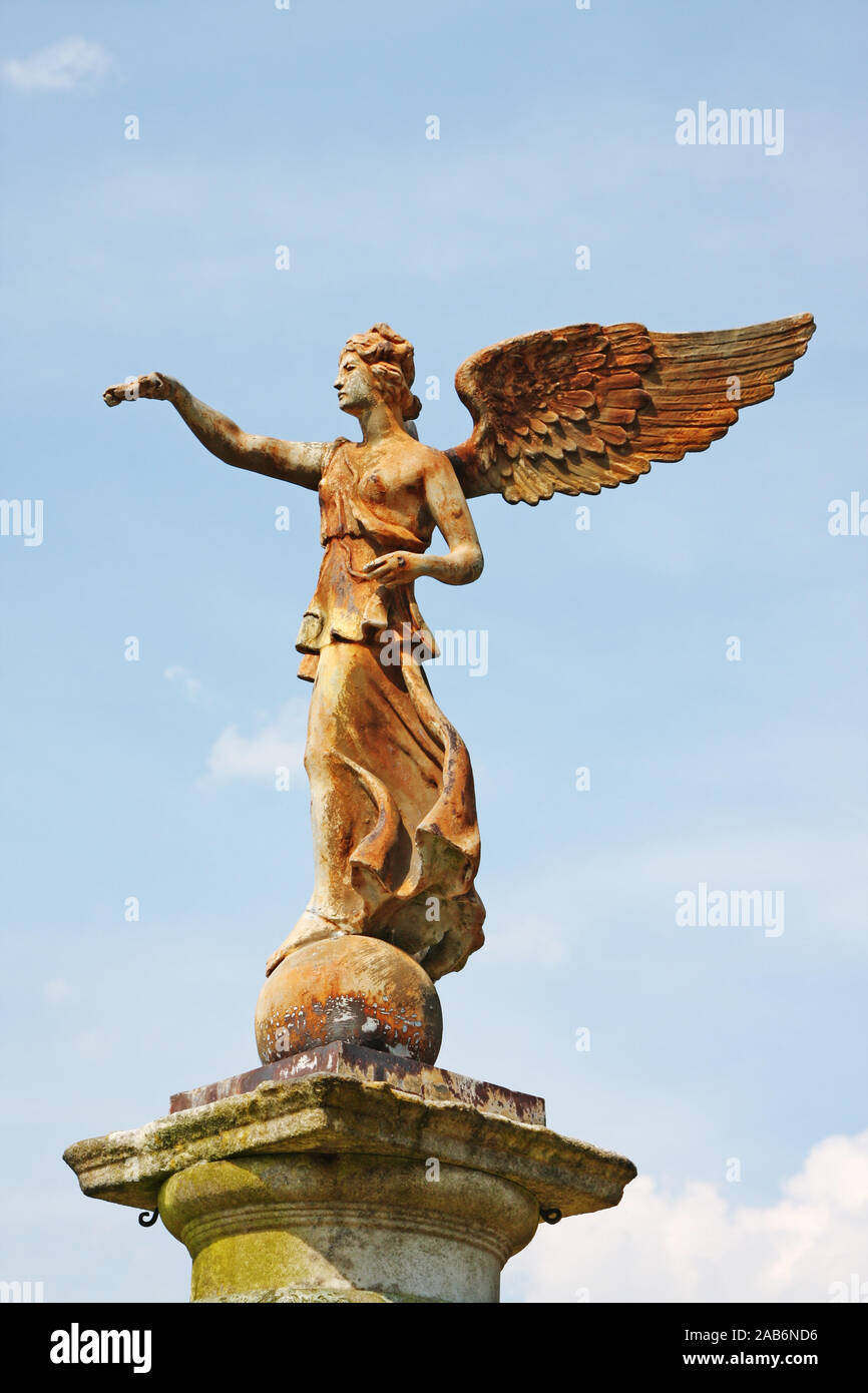 Angel pointing to heaven hi-res stock photography and images - Alamy