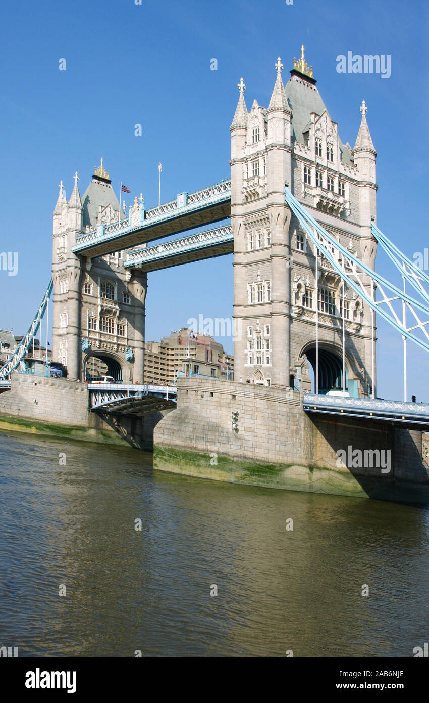 A photography of the attraction Tower bridge in London Stock Photo - Alamy