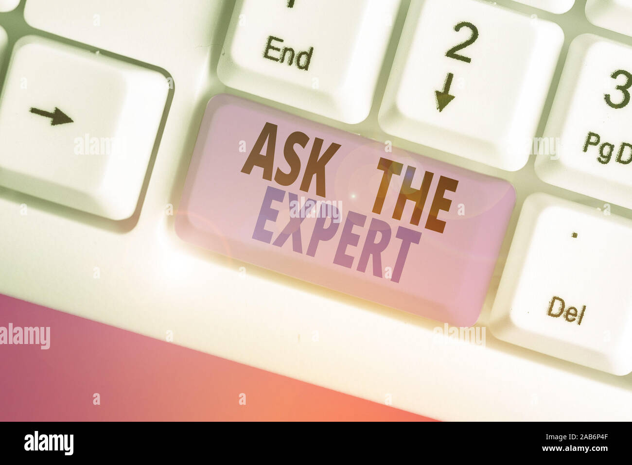Writing note showing Ask The Expert. Business concept for Looking for ...