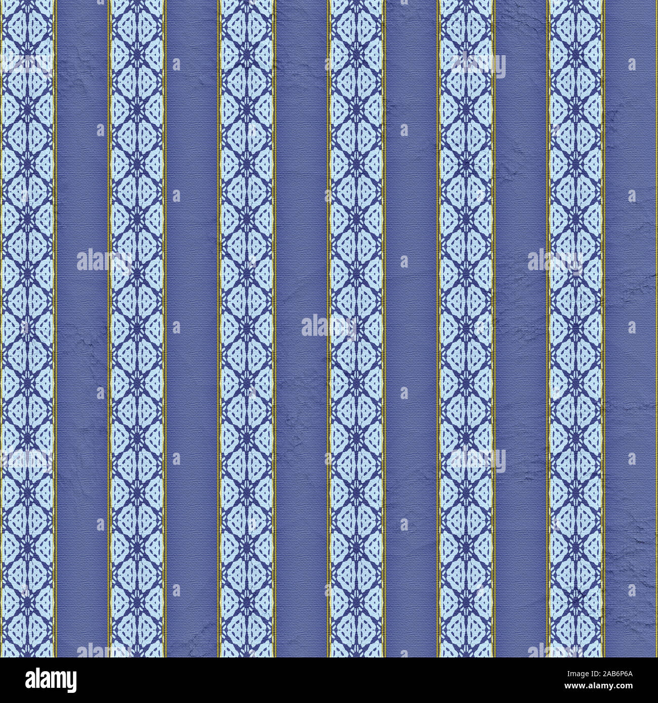 An illustration of an old blue wallpaper seamless Stock Photo - Alamy