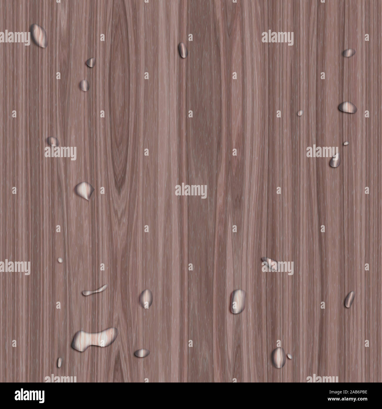An illustration of a seamless wood texture with water drops Stock Photo ...