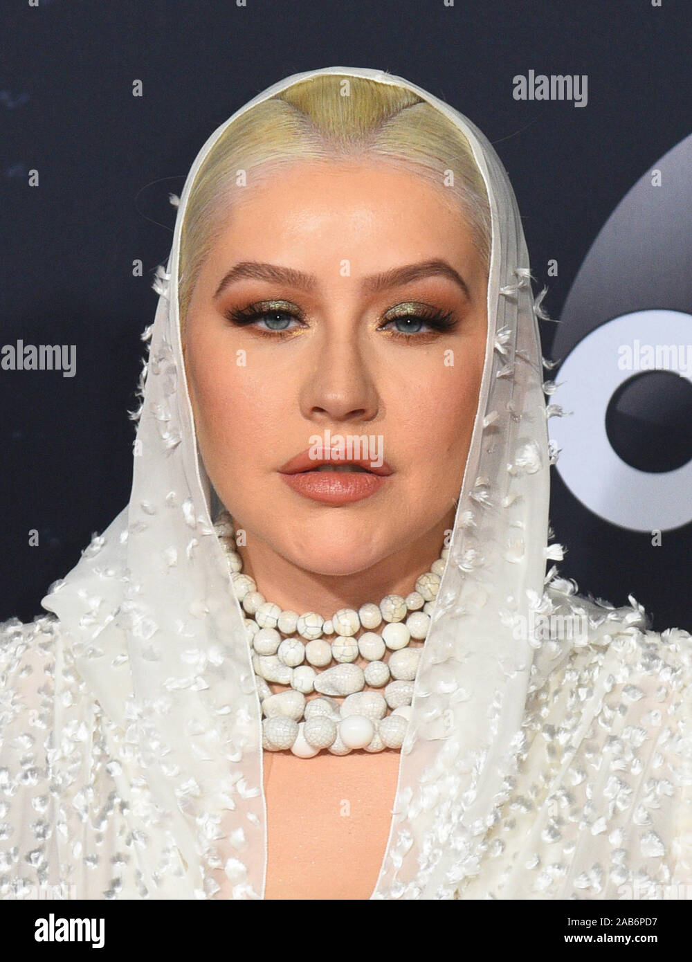 LOS ANGELES, CA - NOVEMBER 24: Christina Aguilera attends the 2019 ...