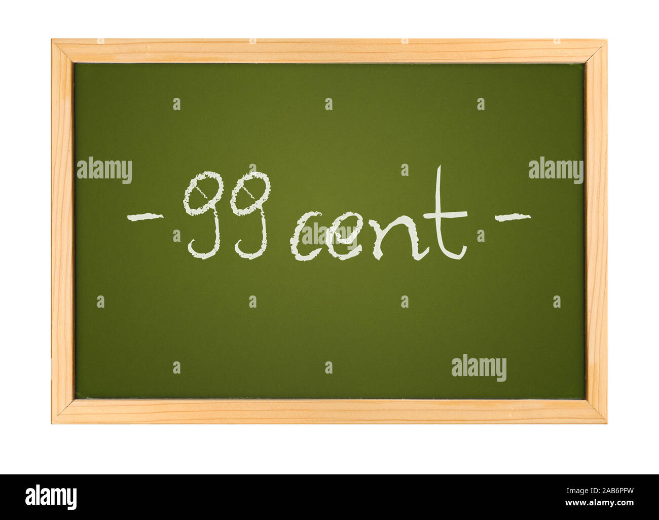 99 cent Cut Out Stock Images & Pictures - Alamy