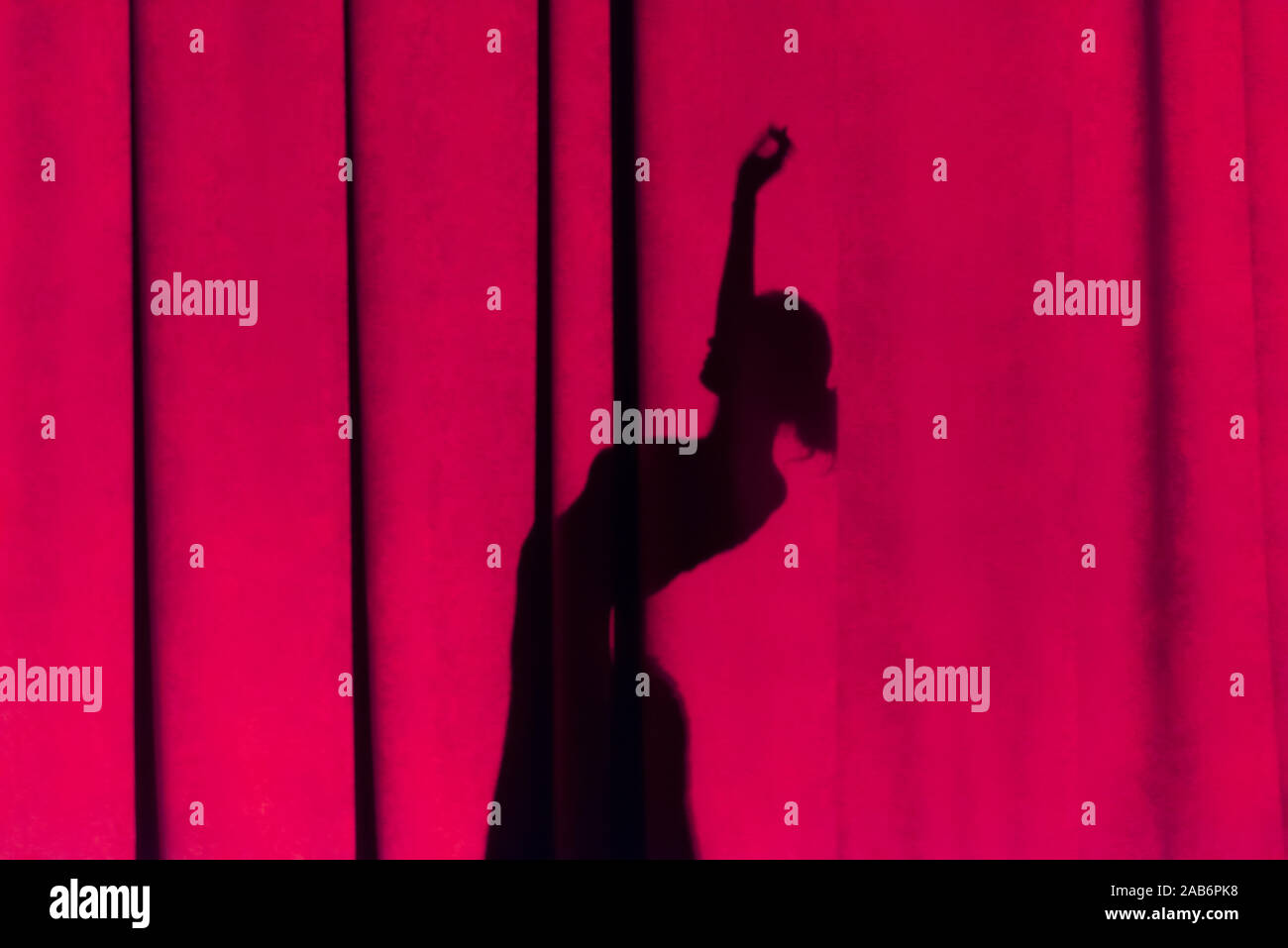 People Colorful Shadows