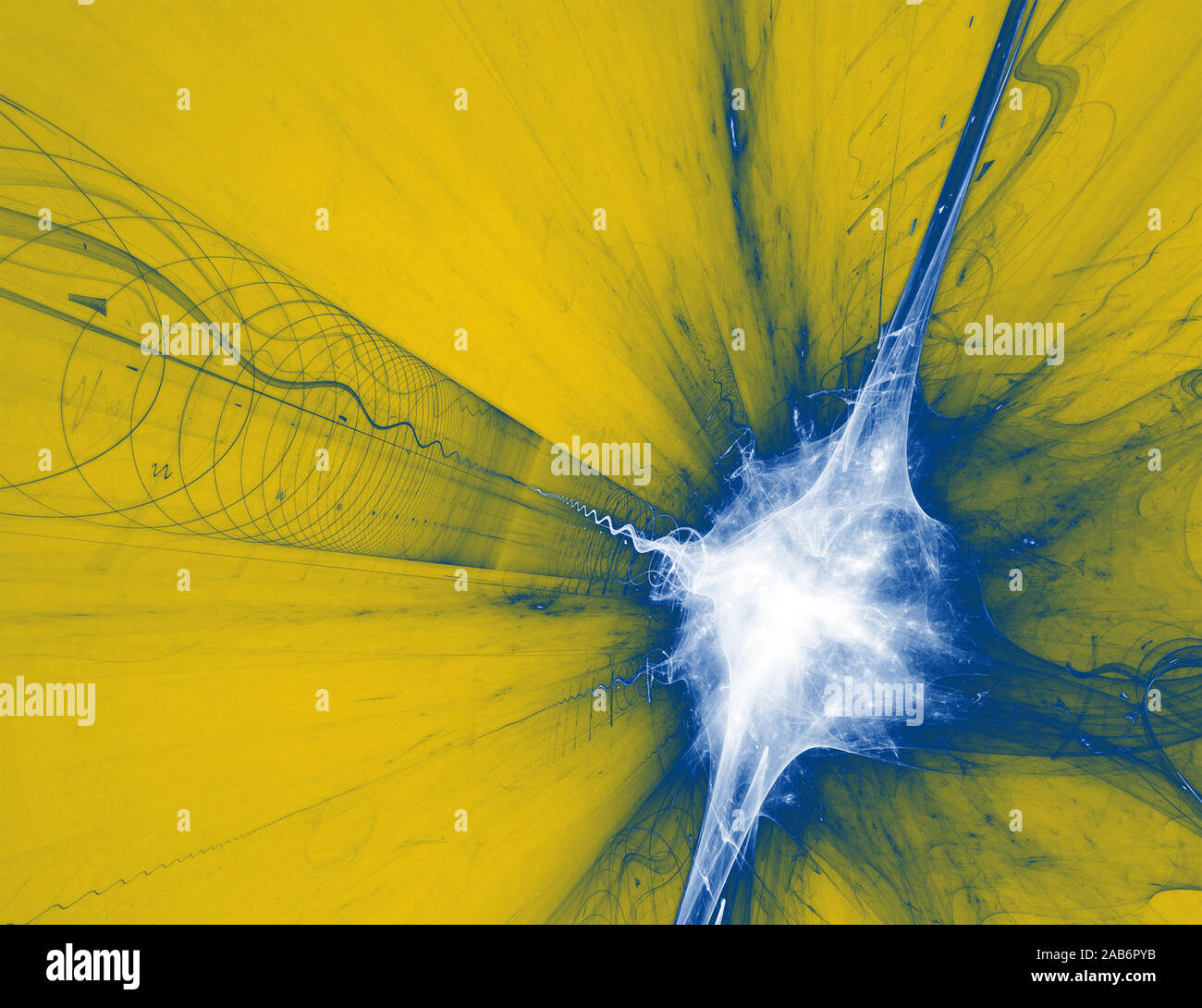 A illustration of an abstract explosion background Stock Photo - Alamy