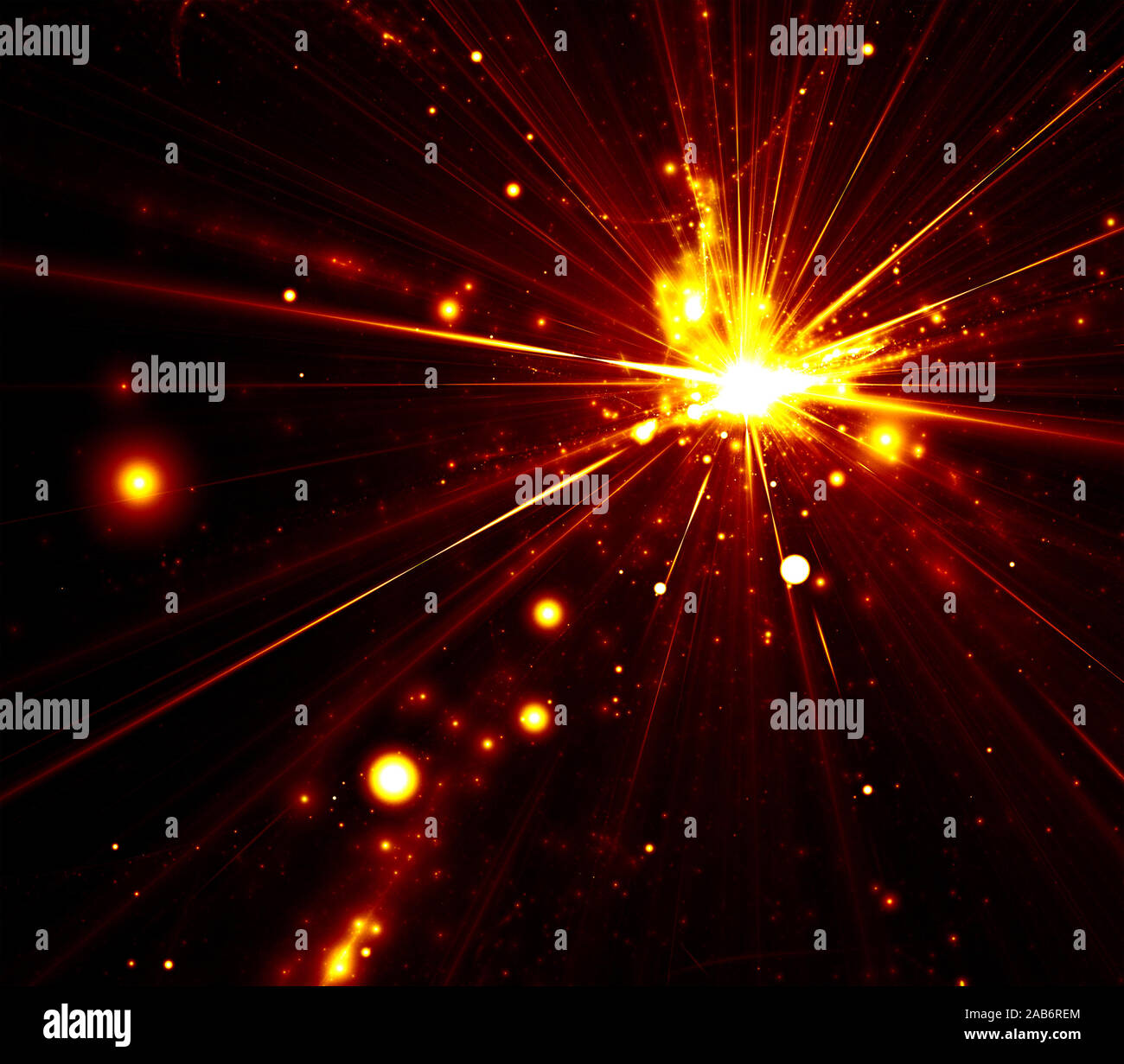 An illustration of an abstract explosion background Stock Photo - Alamy