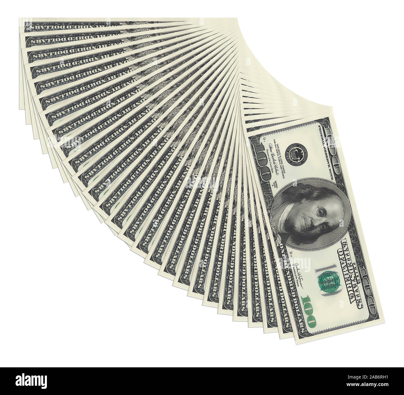 100 dollar notes hi-res stock photography and images - Alamy