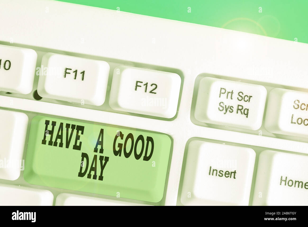 Conceptual hand writing showing Have A Good Day. Concept meaning Nice ...