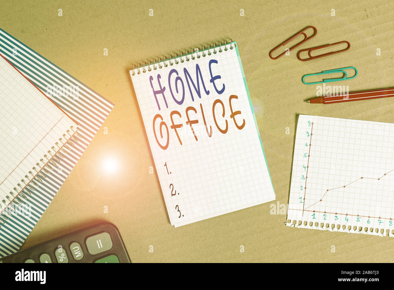 Handwriting text writing Home Office. Conceptual photo space designated ...