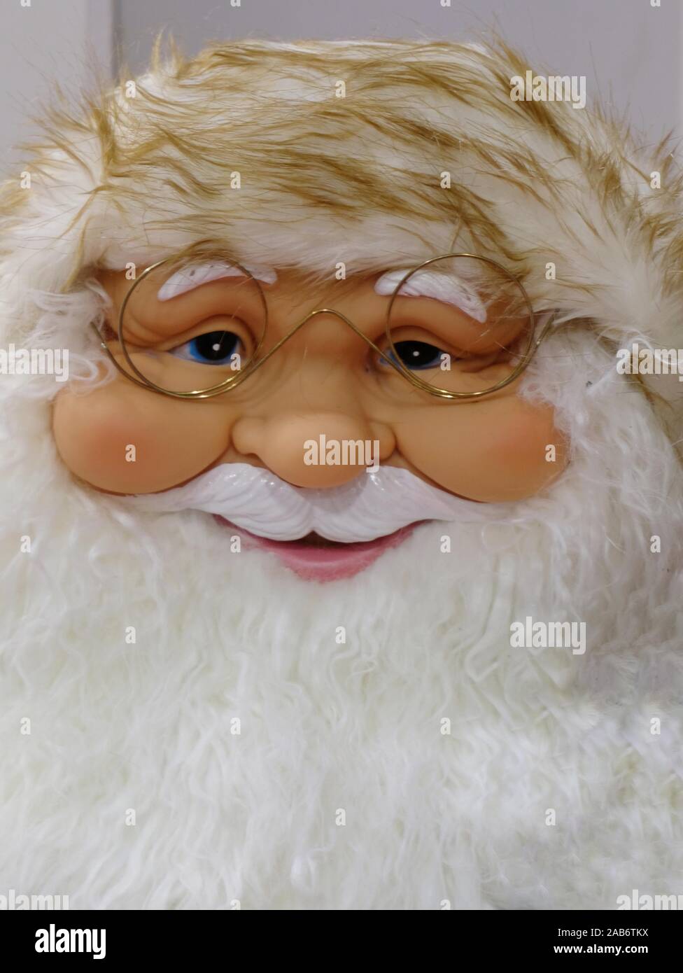 Model of Father Christmas Stock Photo - Alamy