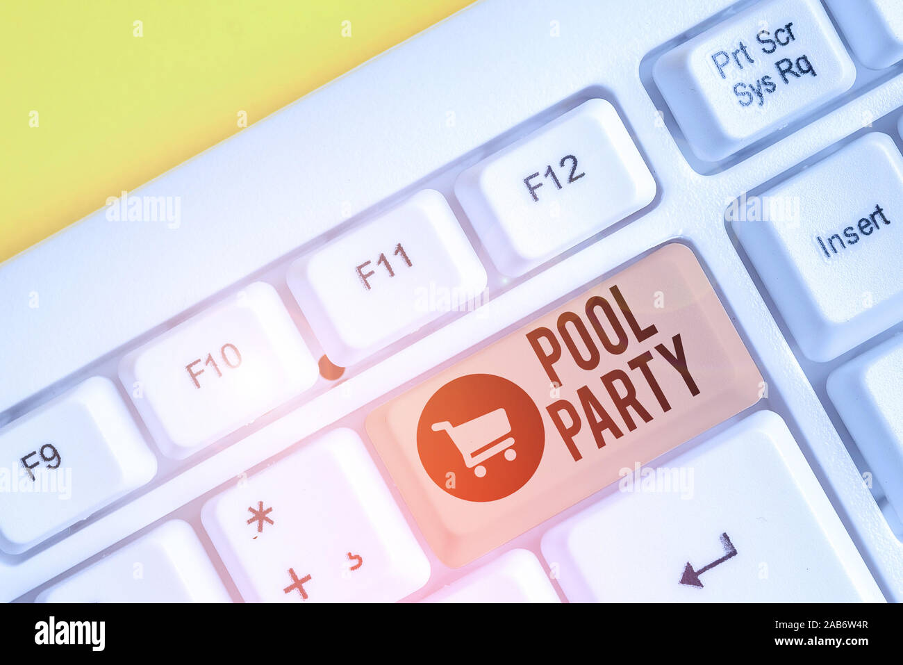 Conceptual hand writing showing Pool Party. Concept meaning celebration ...