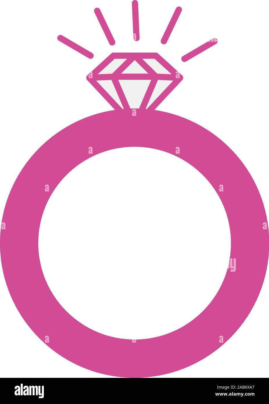 ring proposal married isolated icon Stock Vector Image & Art - Alamy