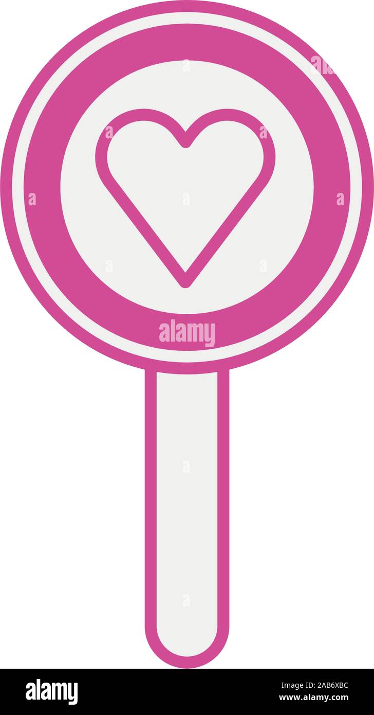 traffic signal with valentines day heart Stock Vector Image & Art - Alamy