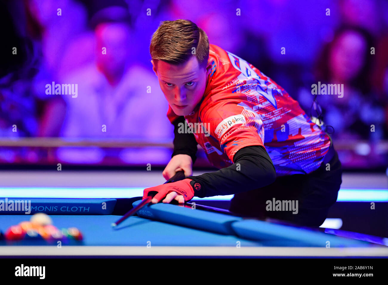 LAS VEGAS, USA. 25th Nov, 2019. Tyler Styer during Day 1 Session of ...