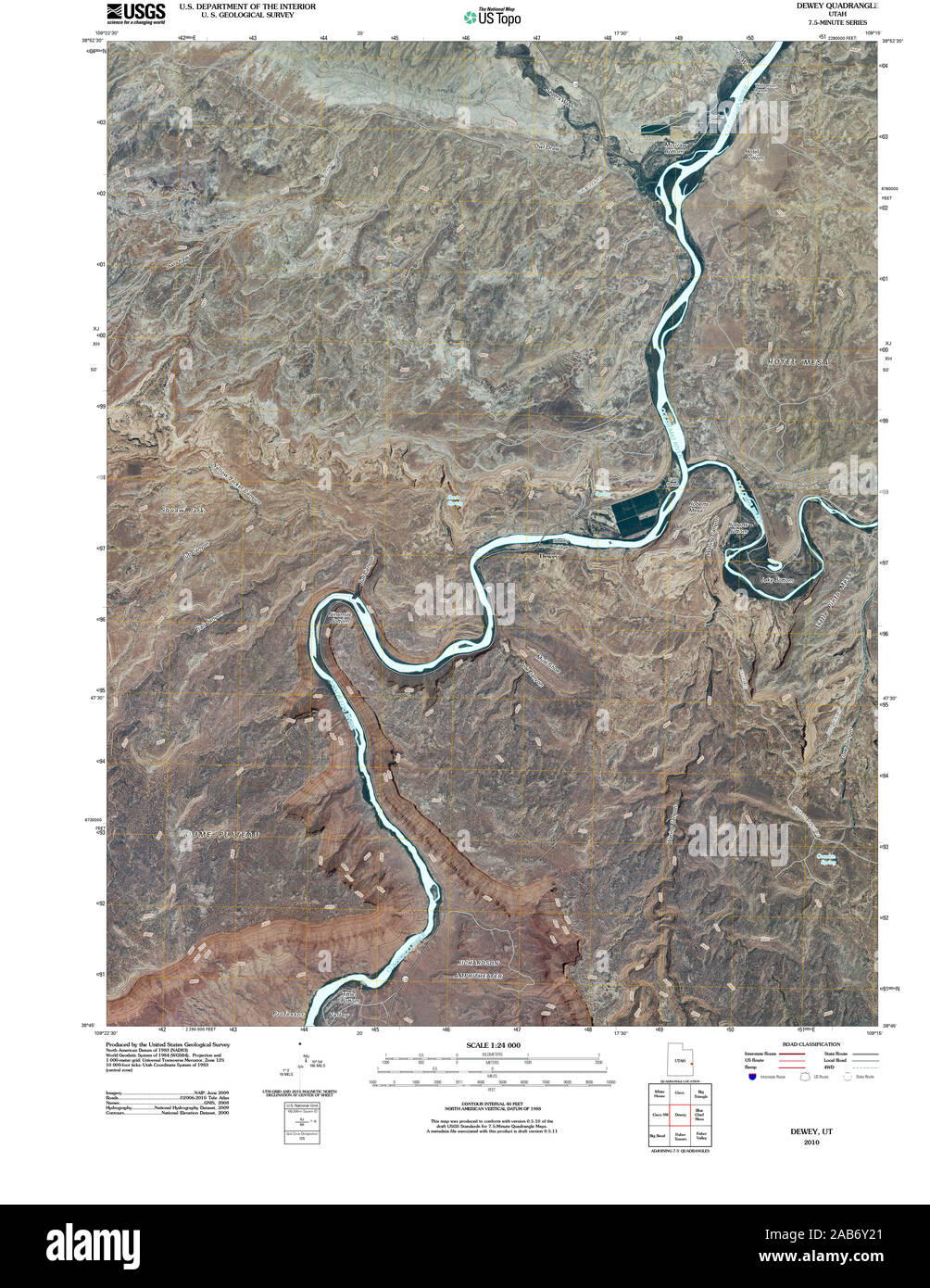 Dewey map Cut Out Stock Images & Pictures - Alamy