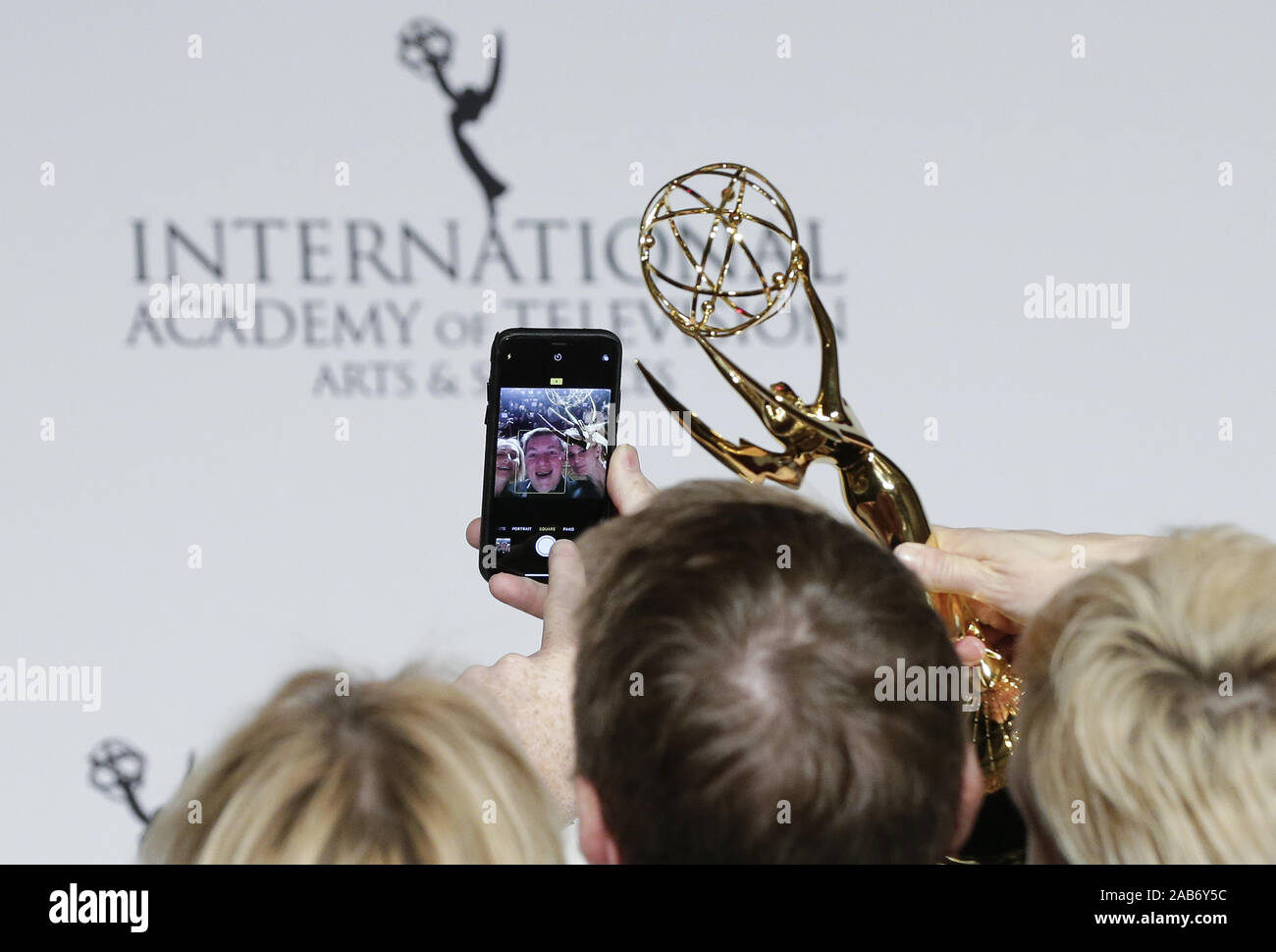 New York, United States. 25th Nov, 2019. Daniela Neumann and British ...