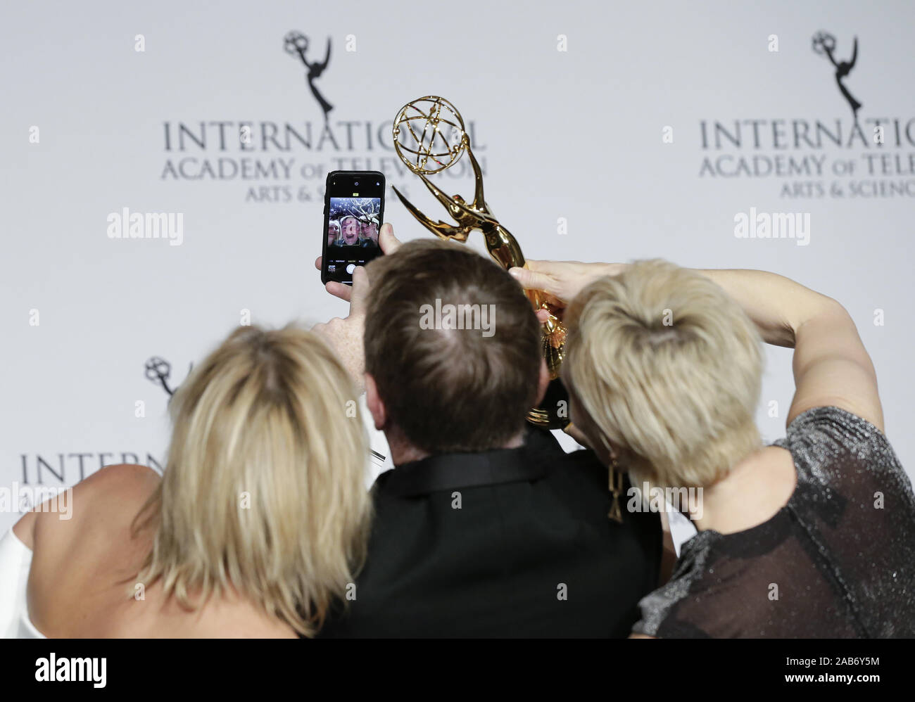 New York, United States. 25th Nov, 2019. Daniela Neumann and British ...