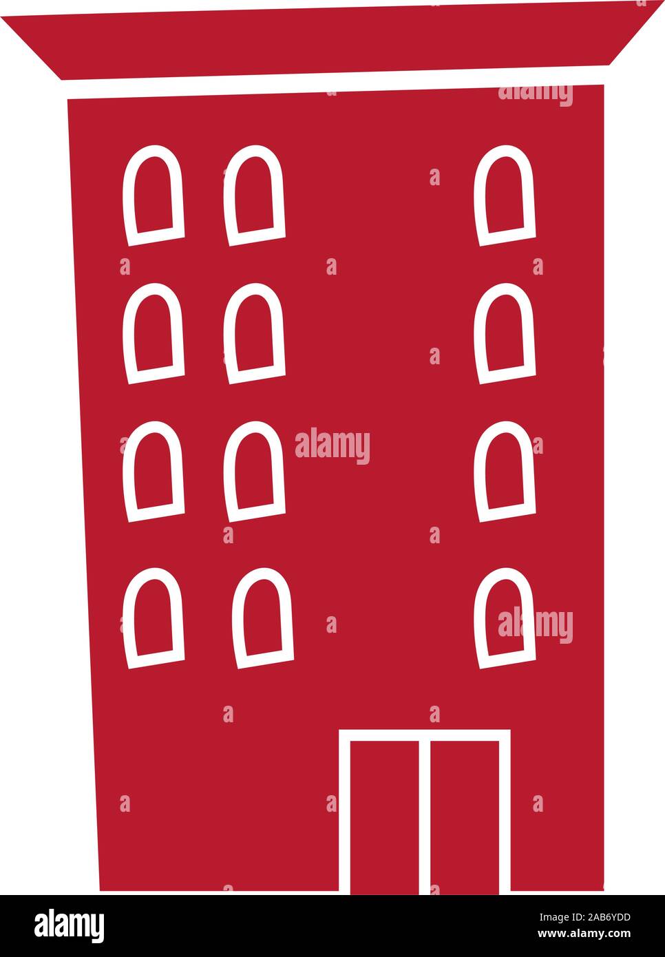 building facade city isolated icon Stock Vector Image & Art - Alamy