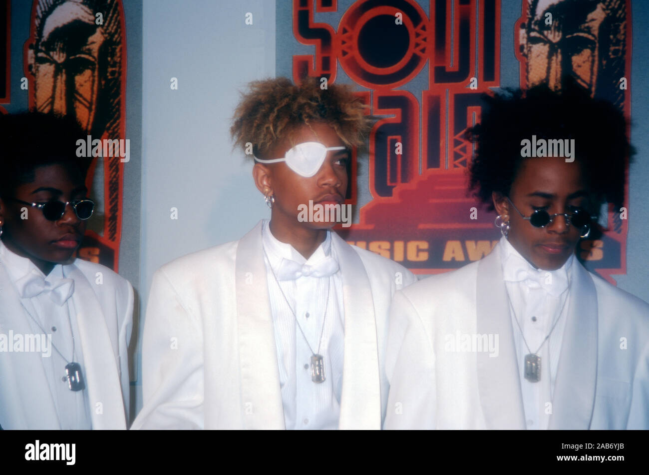 Los Angeles, California, USA 13th March 1995 Musicians attend the Ninth ...