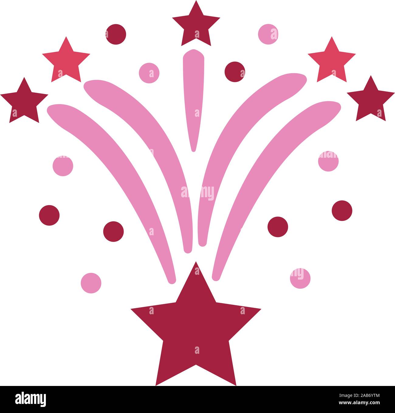 fireworks explosion splash with stars Stock Vector Image & Art - Alamy