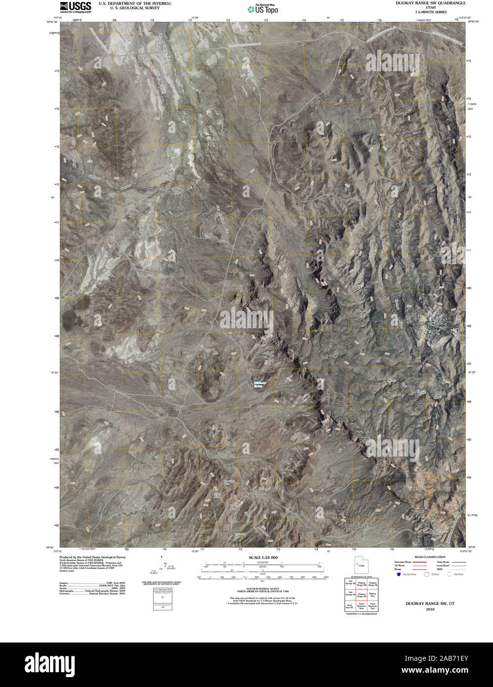 Dugway range Cut Out Stock Images & Pictures - Alamy