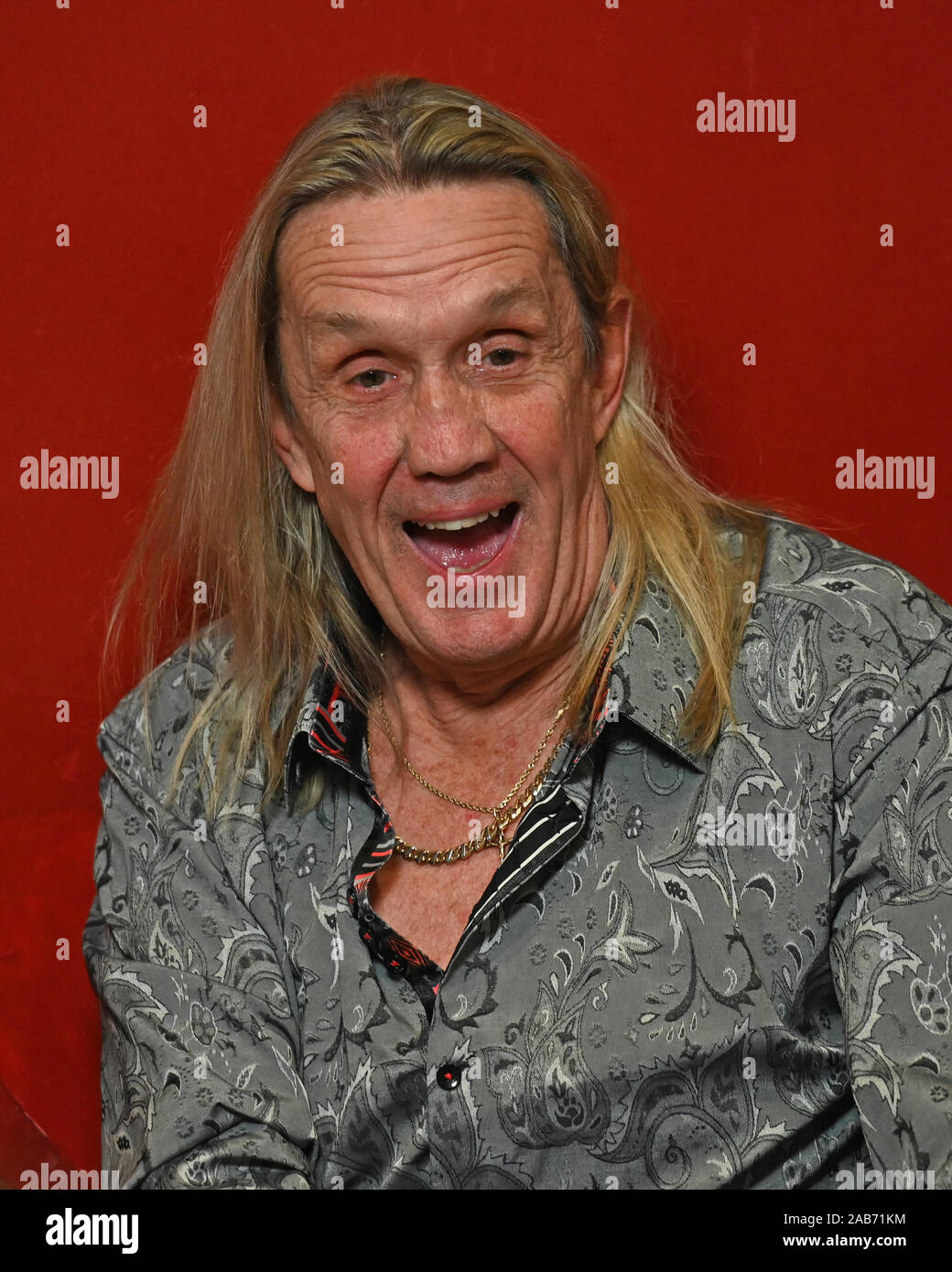 Coral Springs FL, USA. 25th Nov, 2019. Nicko McBrain of Iron Maiden ...