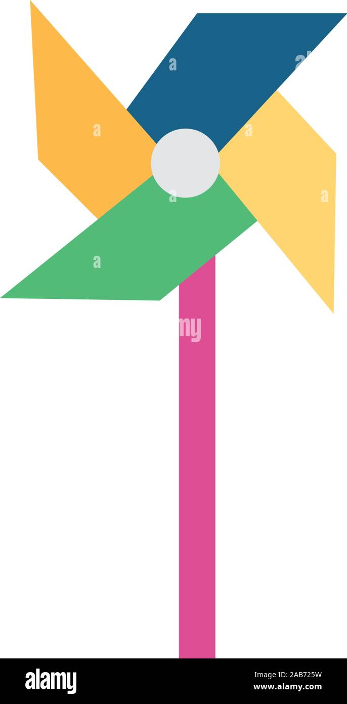 Child windmill Stock Vector Images - Alamy