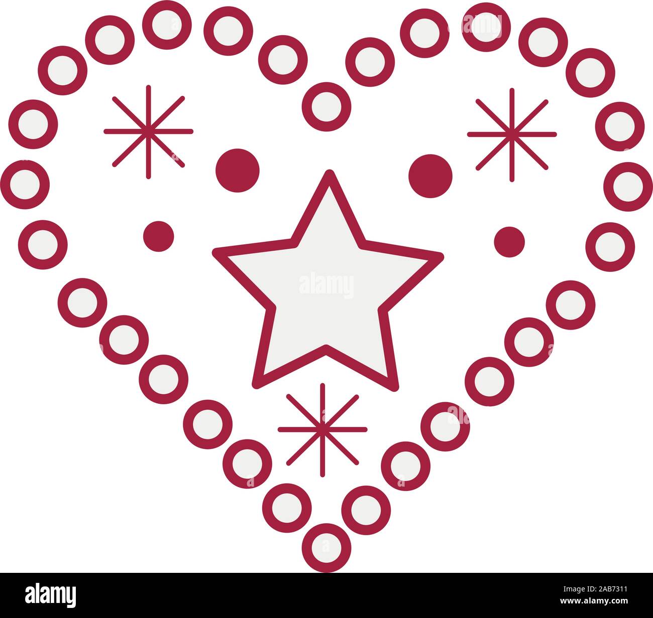 fireworks explosion splash with stars and hearts Stock Vector Image ...