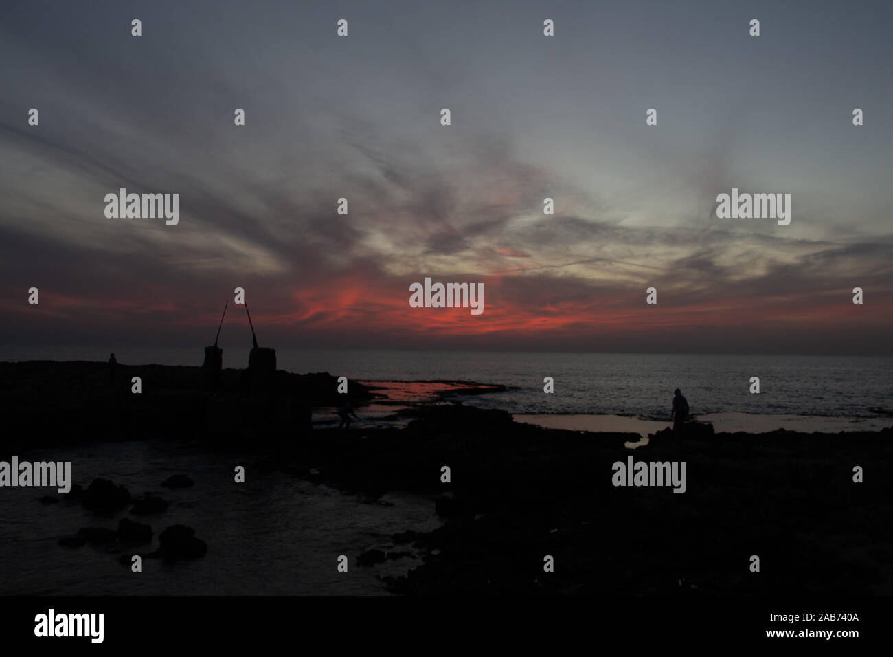 the sunset in different perspective and beauty of it in the colors of ...