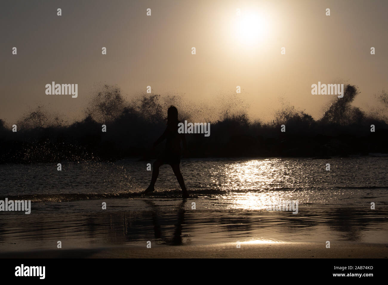 the sunset in different perspective and beauty of it in the colors of ...