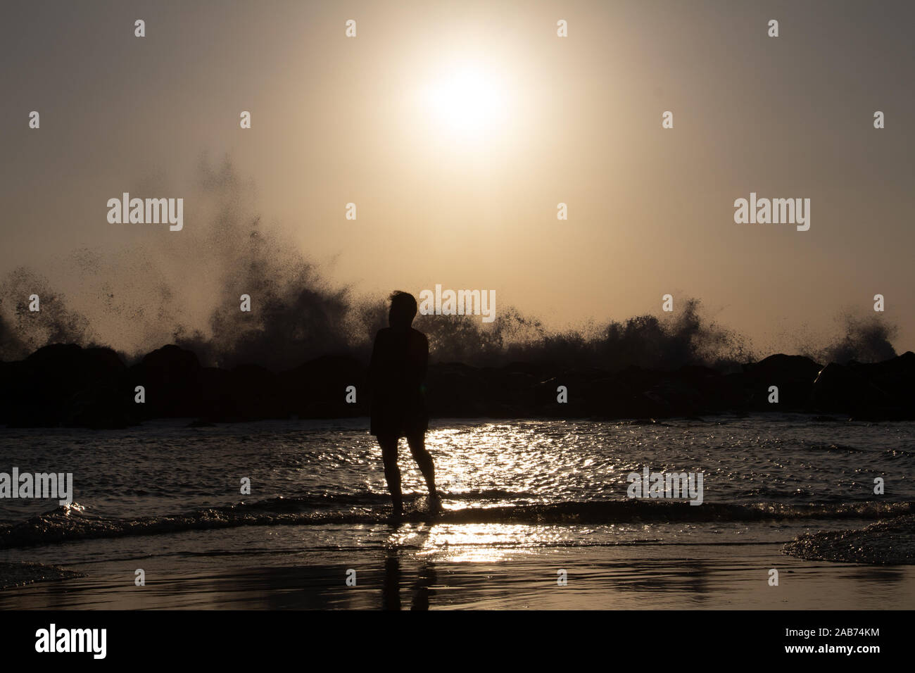 the sunset in different perspective and beauty of it in the colors of ...