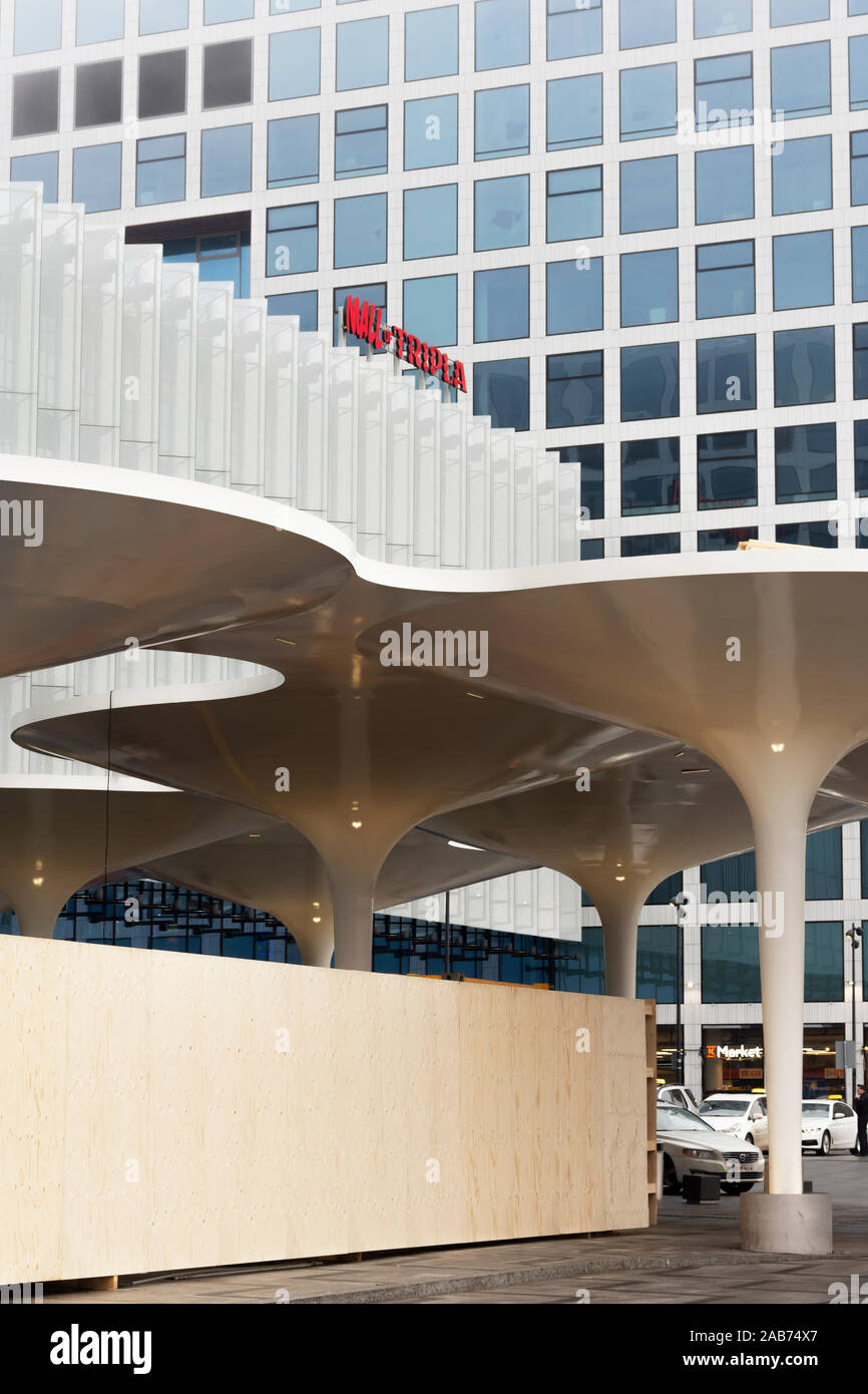 Mall of Tripla shopping mall in Pasila Helsinki Finland Stock Photo - Alamy