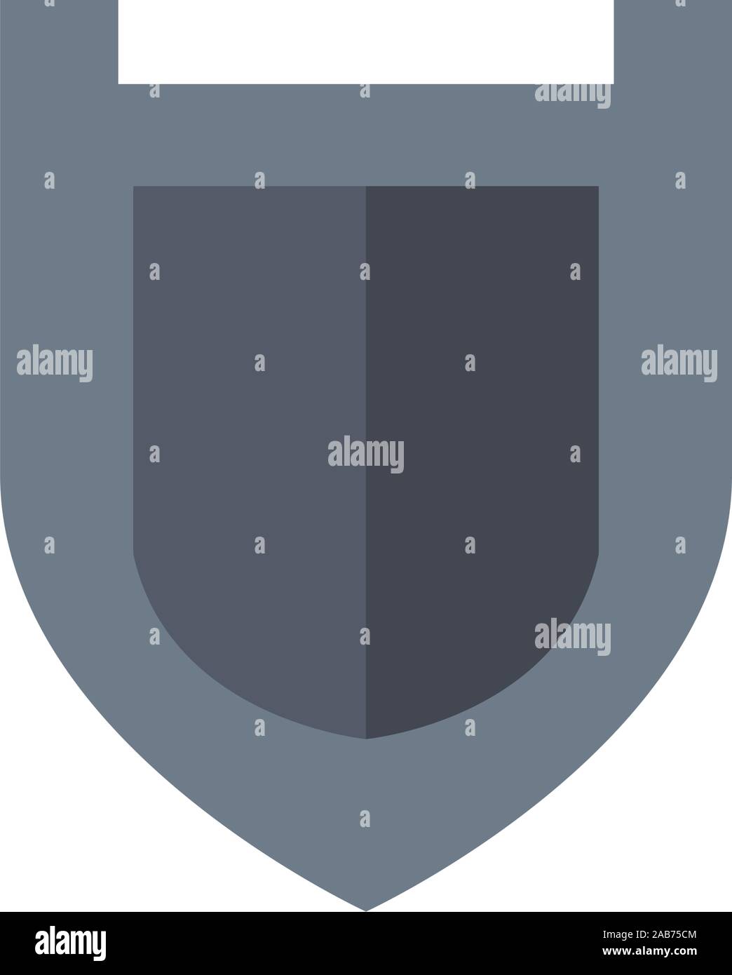 medieval shield with flat style icon vector illustration design Stock ...