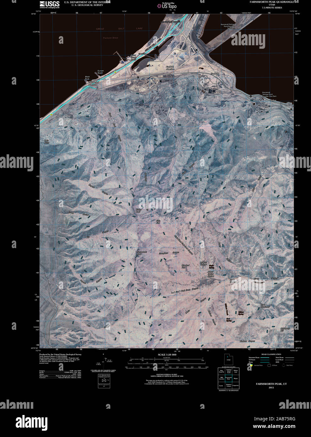 Map of farnsworth hi-res stock photography and images - Alamy