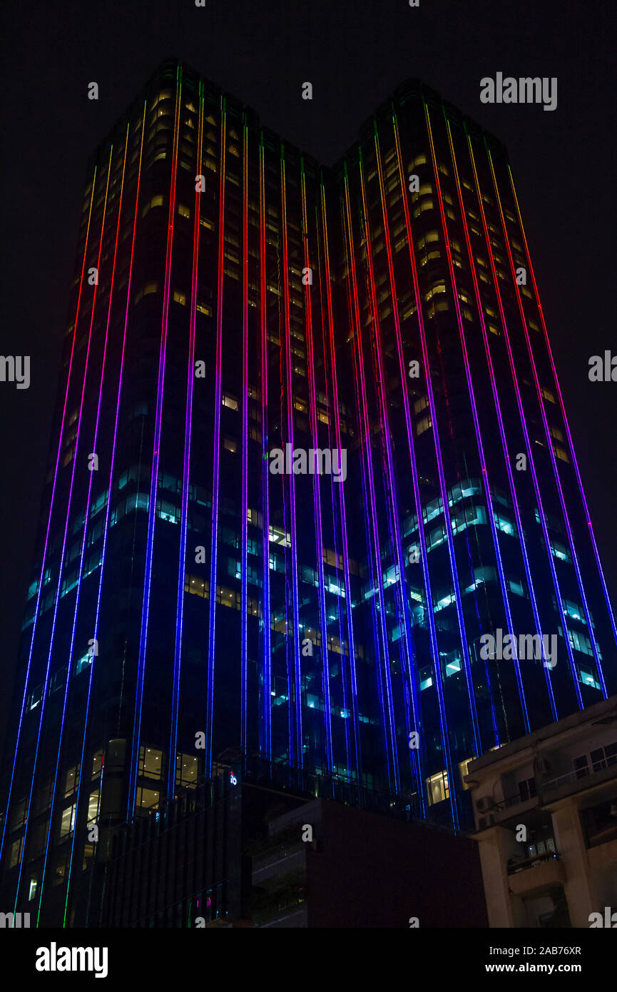 The Saigon Times Square tower in Ho Chi Minh city Vietnam Stock Photo ...