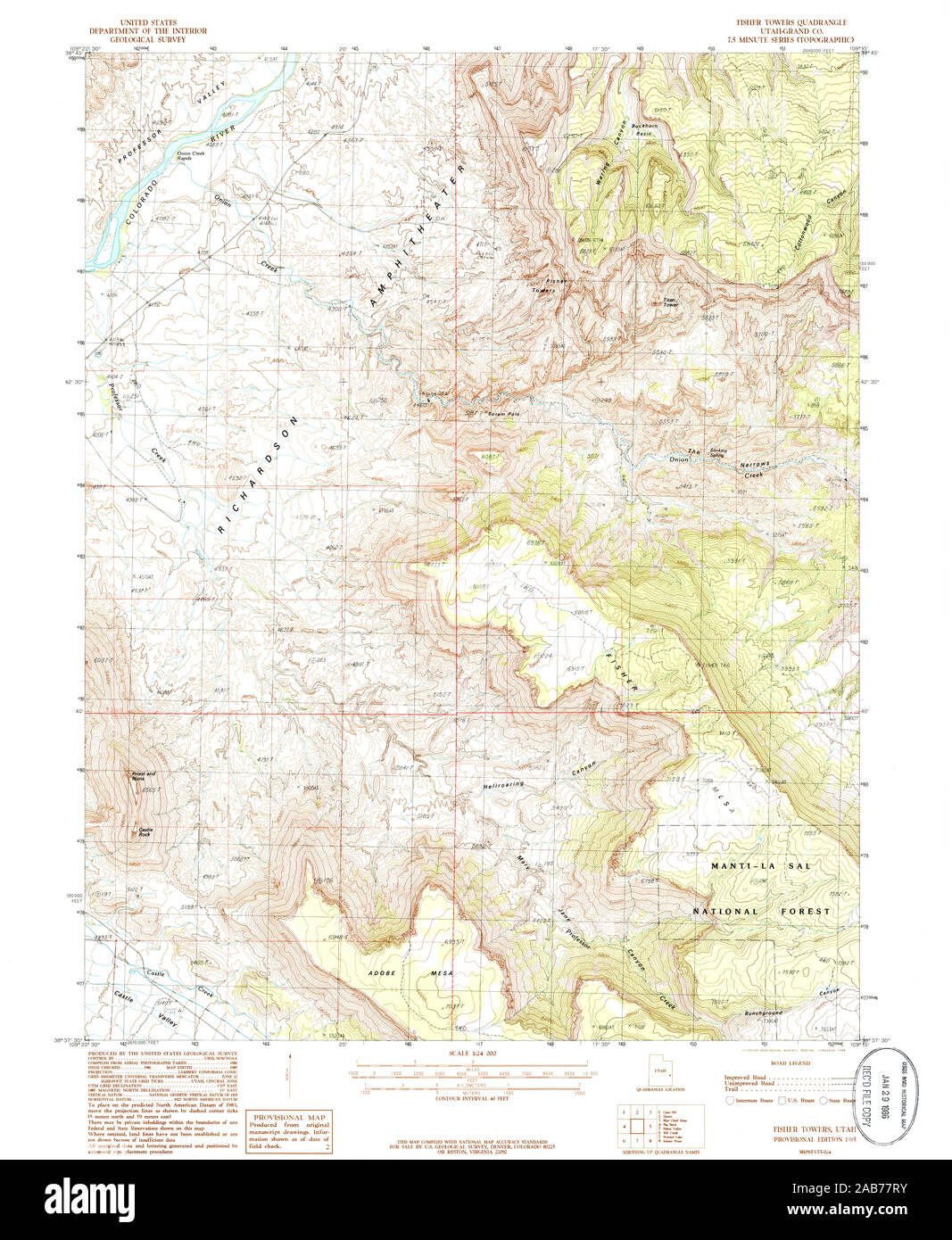 Survey towers Cut Out Stock Images & Pictures - Alamy