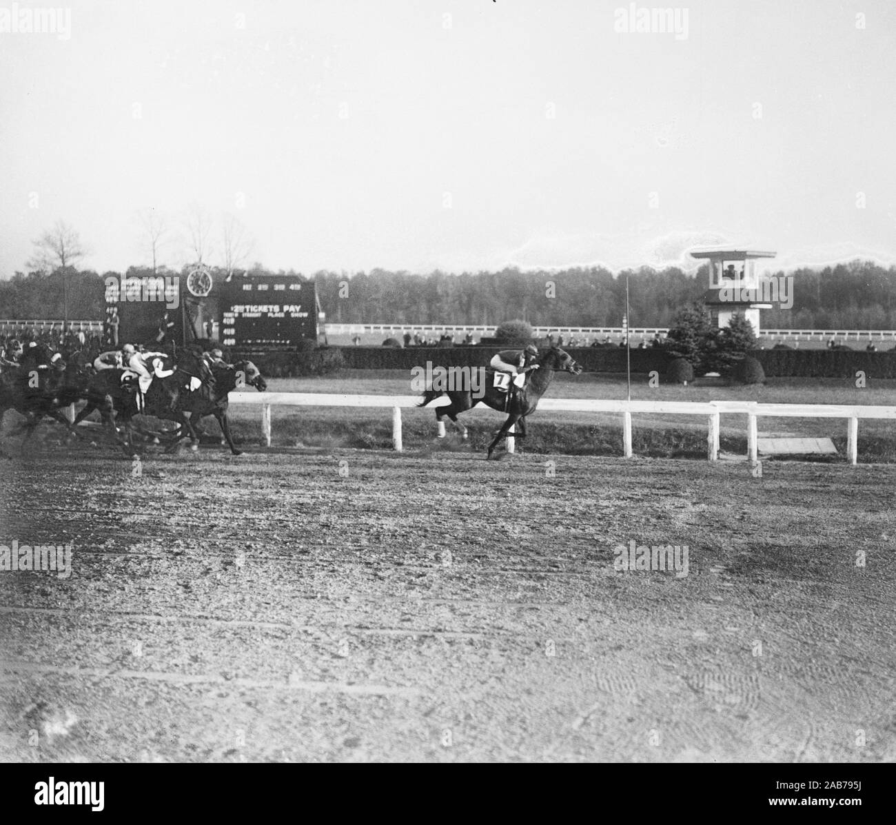 Laurel race track Black and White Stock Photos & Images - Alamy
