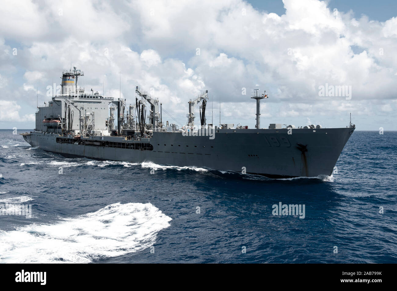 Military sealift command fleet replenishment oiler usns tippecanoe t ao ...