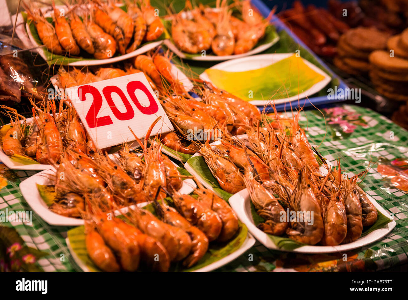 Exotic delicacies sell on the market in Thailand Stock Photo - Alamy