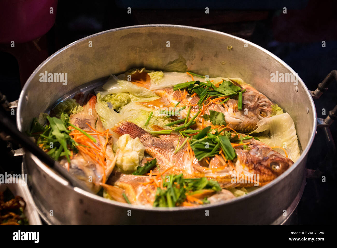 Exotic delicacies sell on the market in Thailand Stock Photo - Alamy