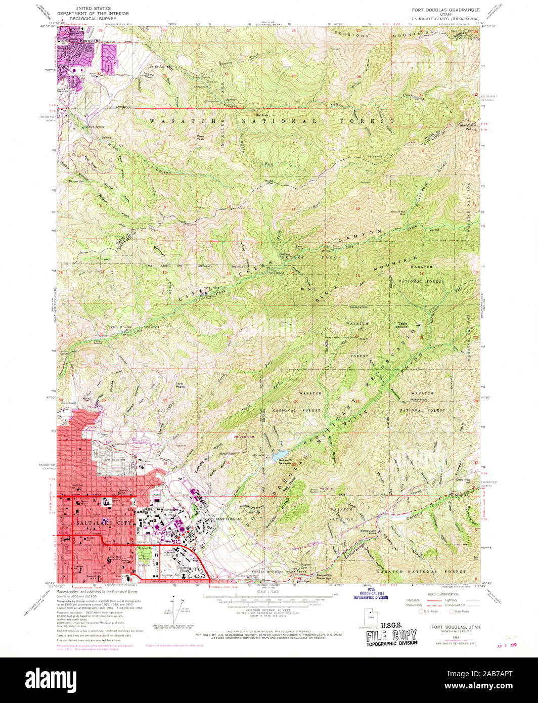 Fort douglas Cut Out Stock Images & Pictures - Alamy