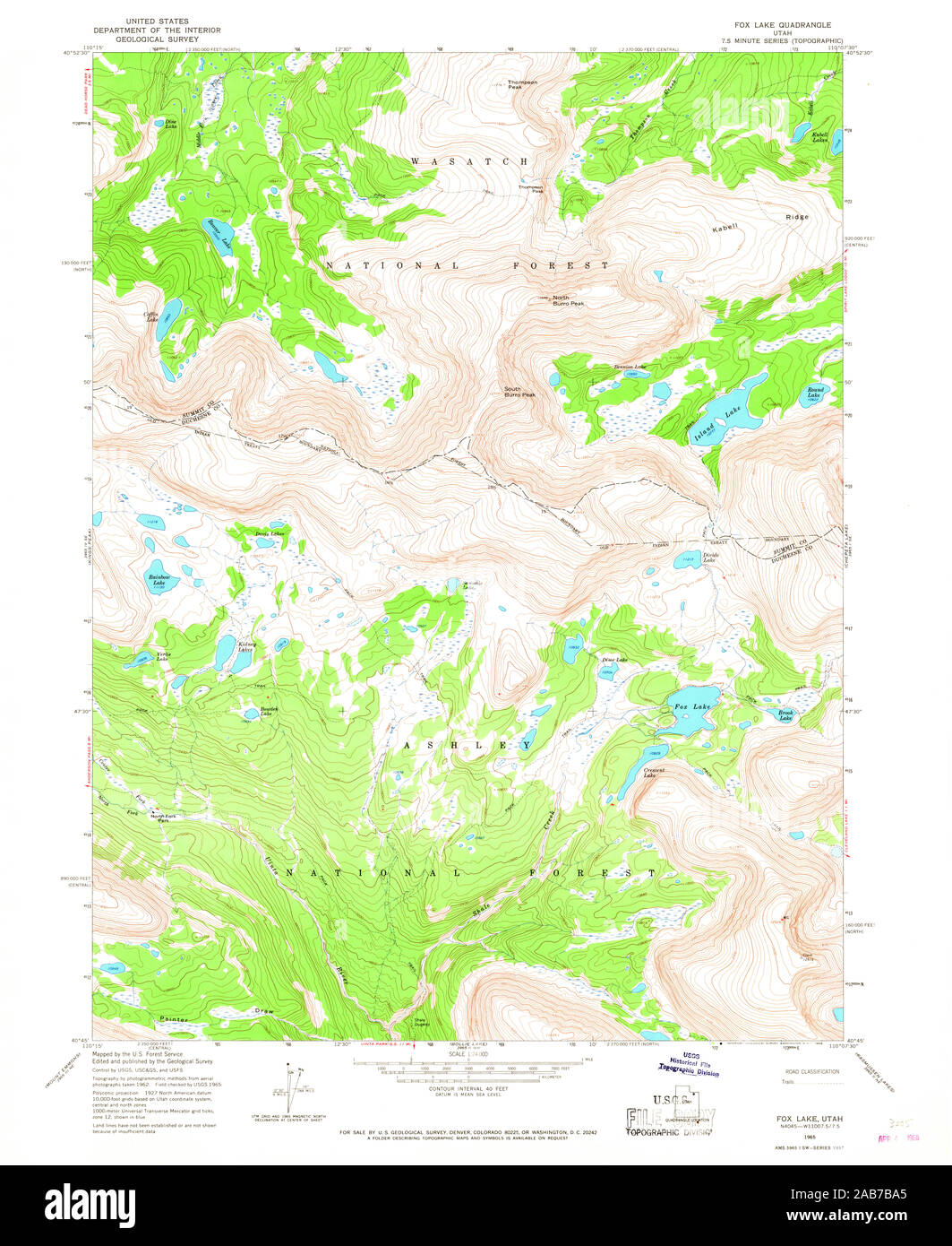 Map Of Fox Lake High Resolution Stock Photography and Images - Alamy