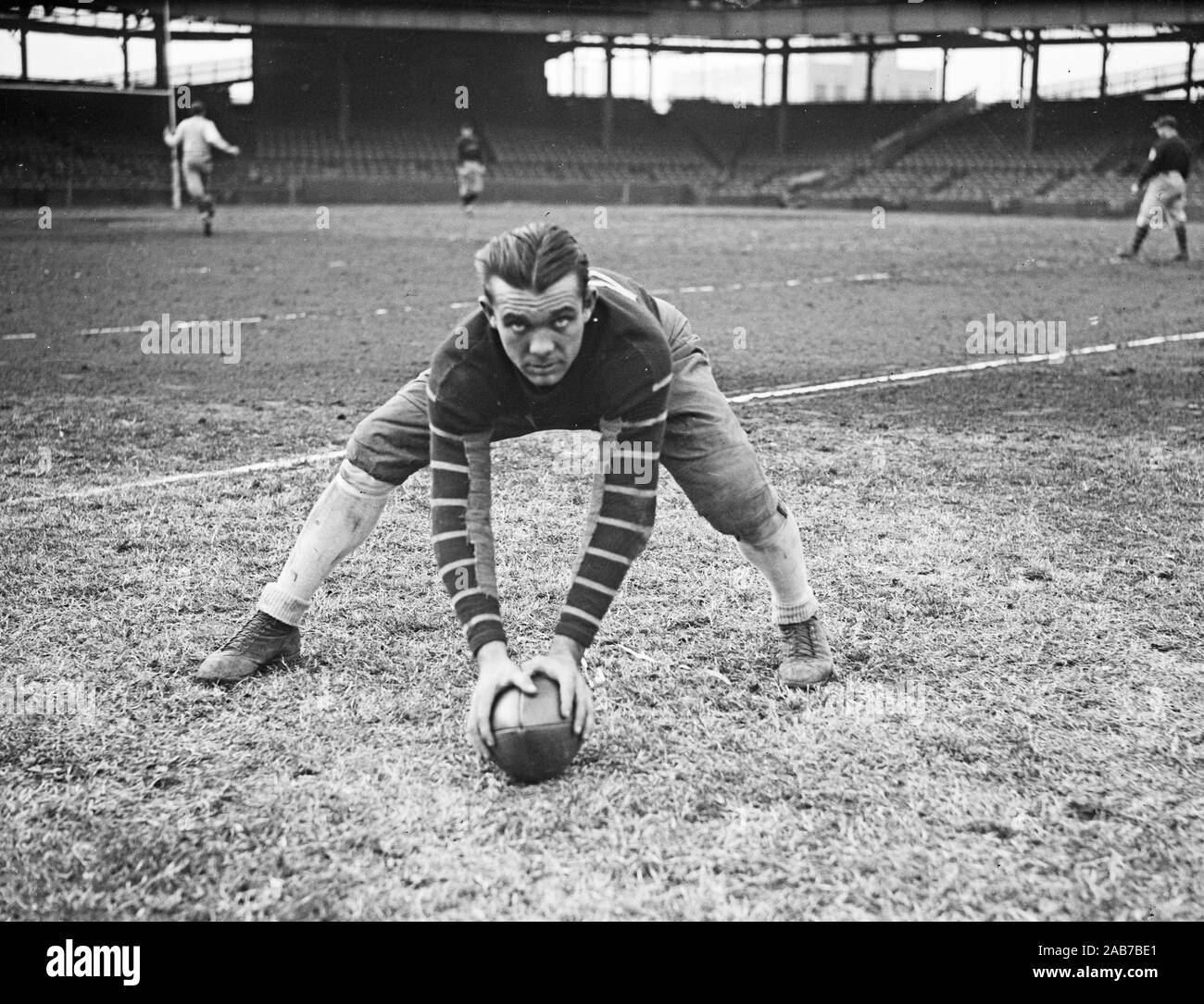 Georgetown University Football Player ca. 1930 Stock Photo - Alamy