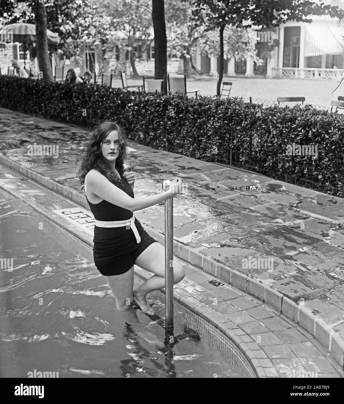 Swimming club history Black and White Stock Photos & Images - Alamy