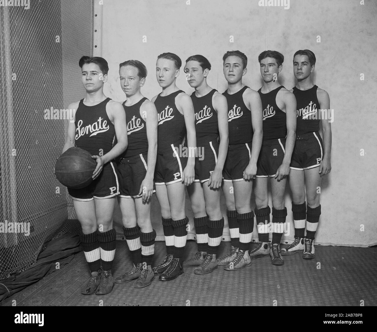 1920s basketball Black and White Stock Photos & Images - Alamy